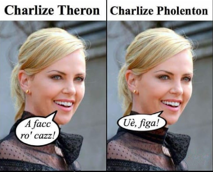 Tutti i meme su Charlize Theron - Facciabuco.com
