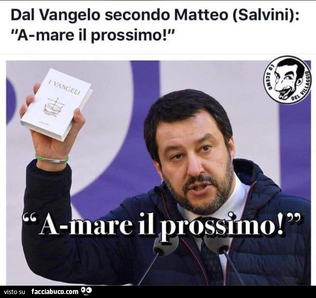 Tutti i meme su Matteo Salvini - Facciabuco.com
