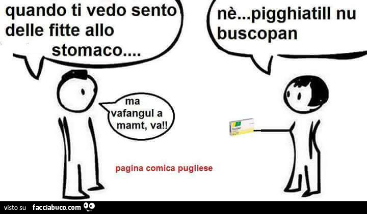 Tutti i meme in Dialetto Pugliese - Facciabuco.com