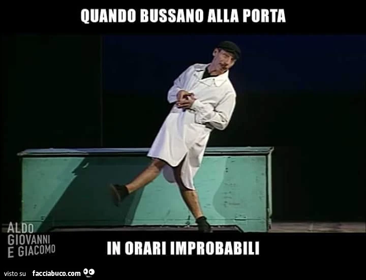 Tutti i meme su Aldo, Giovanni e Giacomo - Facciabuco.com