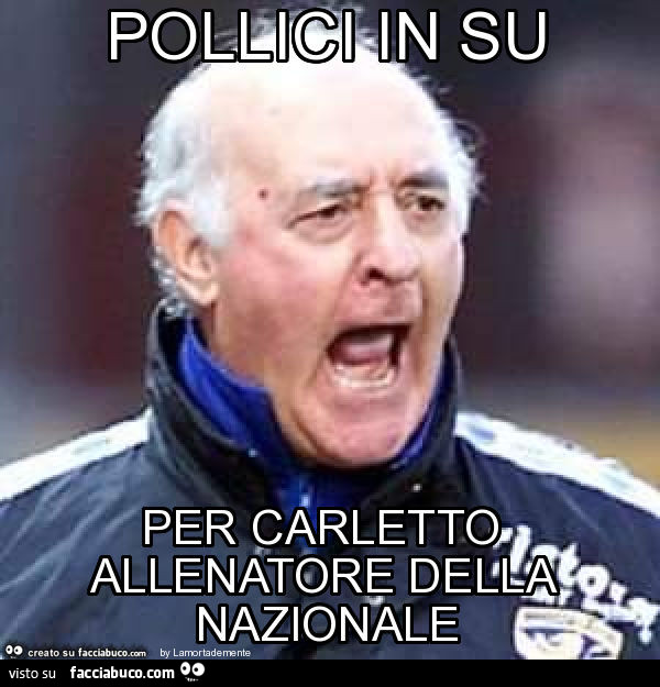 Tutti i meme su Carlo Mazzone - Facciabuco.com