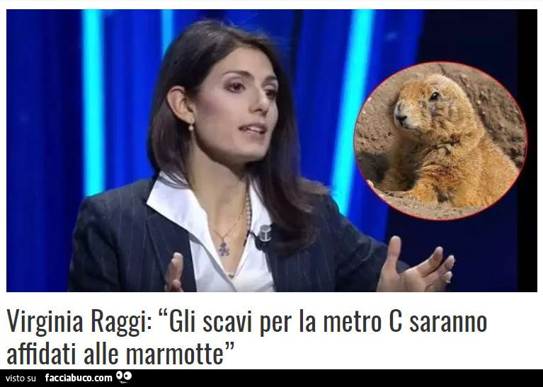 Tutti i meme su Virginia Raggi - Facciabuco.com