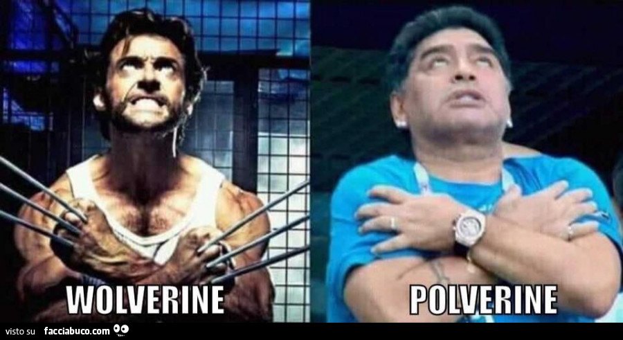 Wolverine. Polverine - Facciabuco.com
